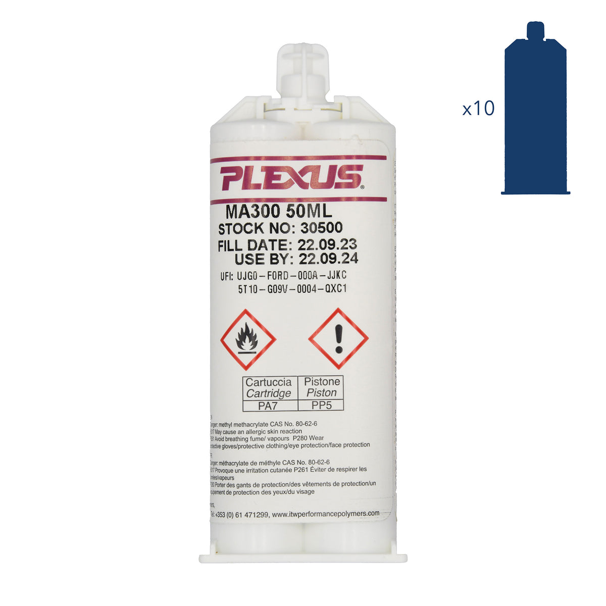 ITW Plexus MA300 Methacrylate Adhesive Cream 50ml – Alsco Ltd